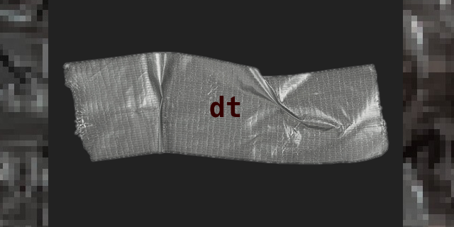 dt: duck tape for your unix pipes